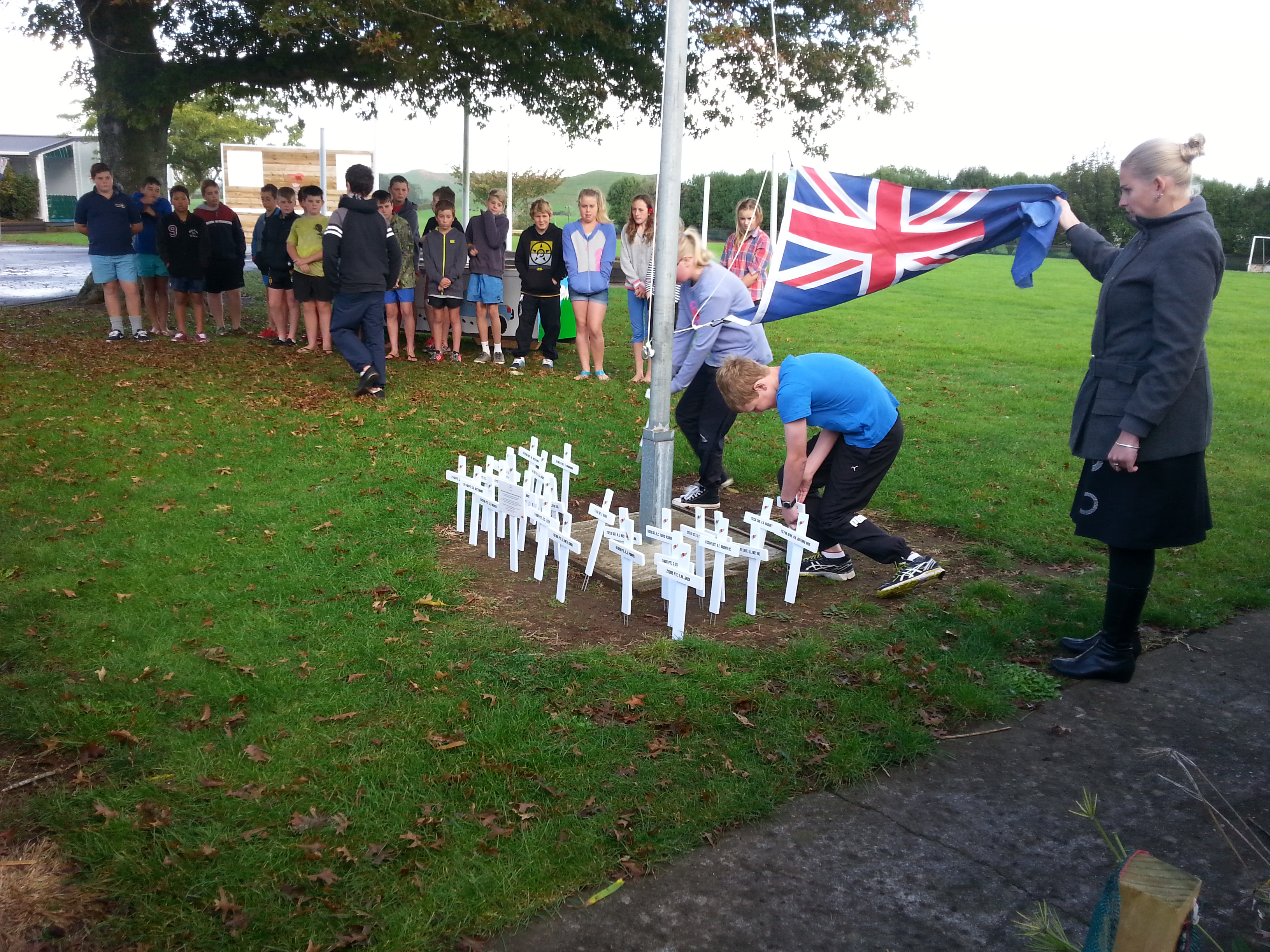 Anzac day Commemorations at Toko School | Toko School